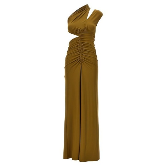 Atlein | Dresses | Atlein Cutout Maxi Dress With Draped Silhouette Nwt ...